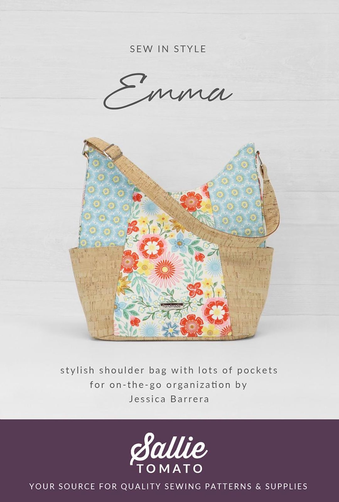 Emma Shoulder Bag Sewing Pattern From Sallie Tomato BRAND NEW, Please ...