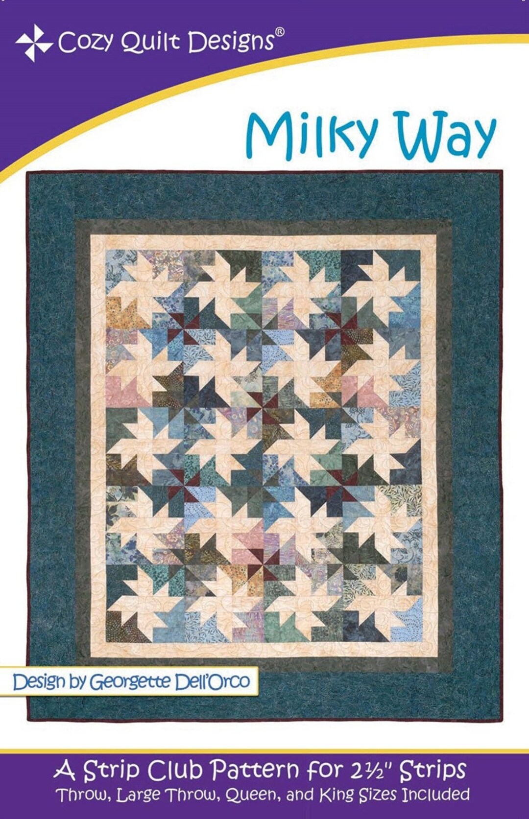 Milky Way Quilt Quilting Pattern From Cozy Quilt Designs BRAND NEW ...