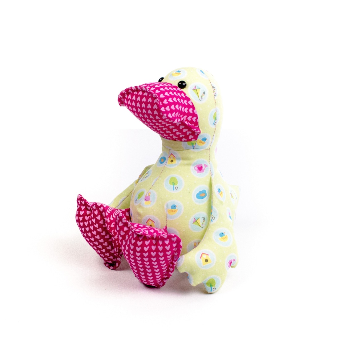 Dilby Duck Plush Toy Sewing Pattern From Funky Friends | Etsy