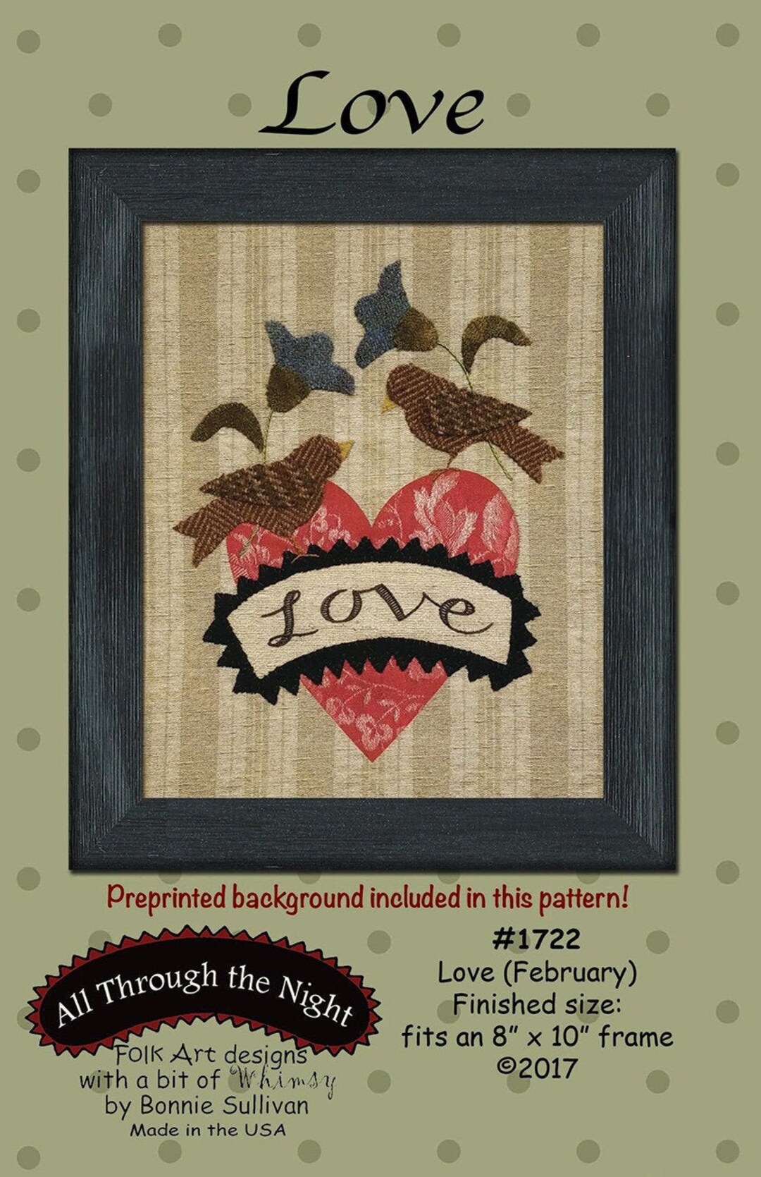 February- Love Sewing and Embroidery Pattern From All Through the Night ...