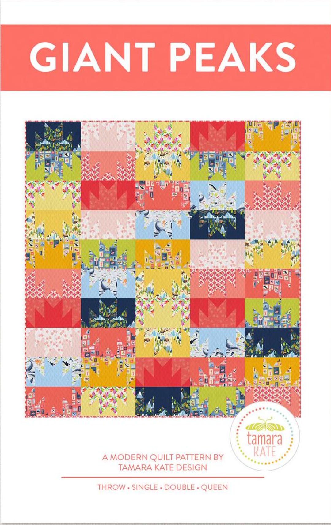 Giant Peaks Quilt Quilting Pattern, From Tamara Kate Designs BRAND NEW ...