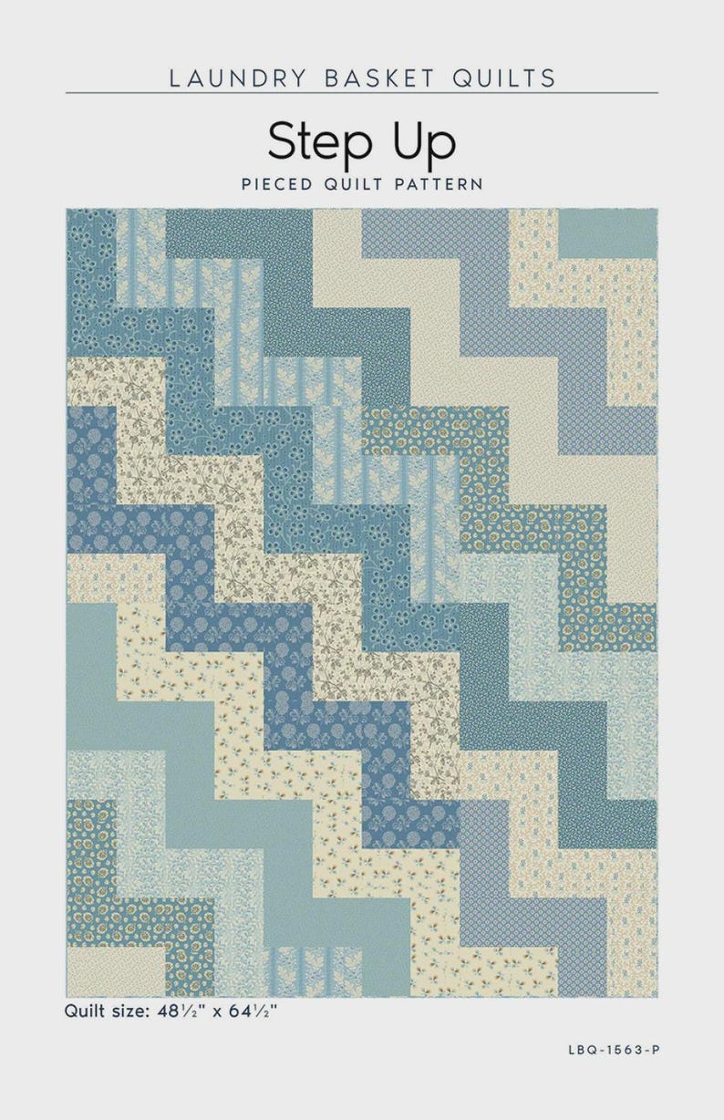 Step up Quilt Quilting Pattern From Laundry Basket Quilts BRAND NEW ...