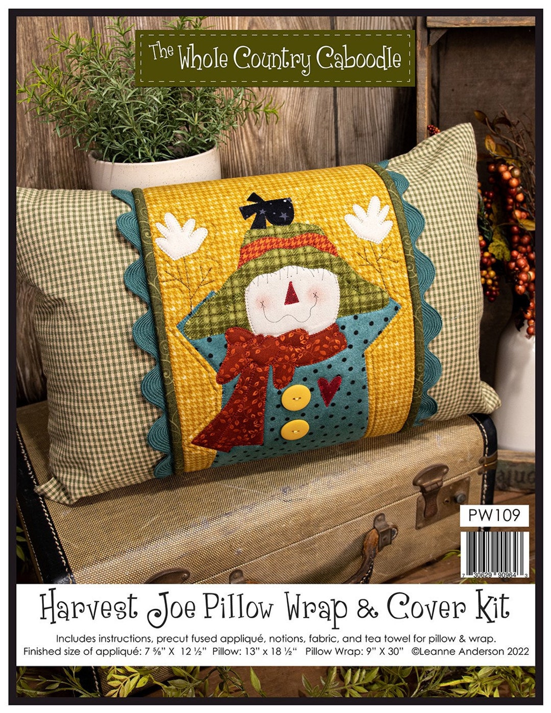 Harvest Joe Scarecrow Pillow Wrap and Cover Kit From the Whole Country ...