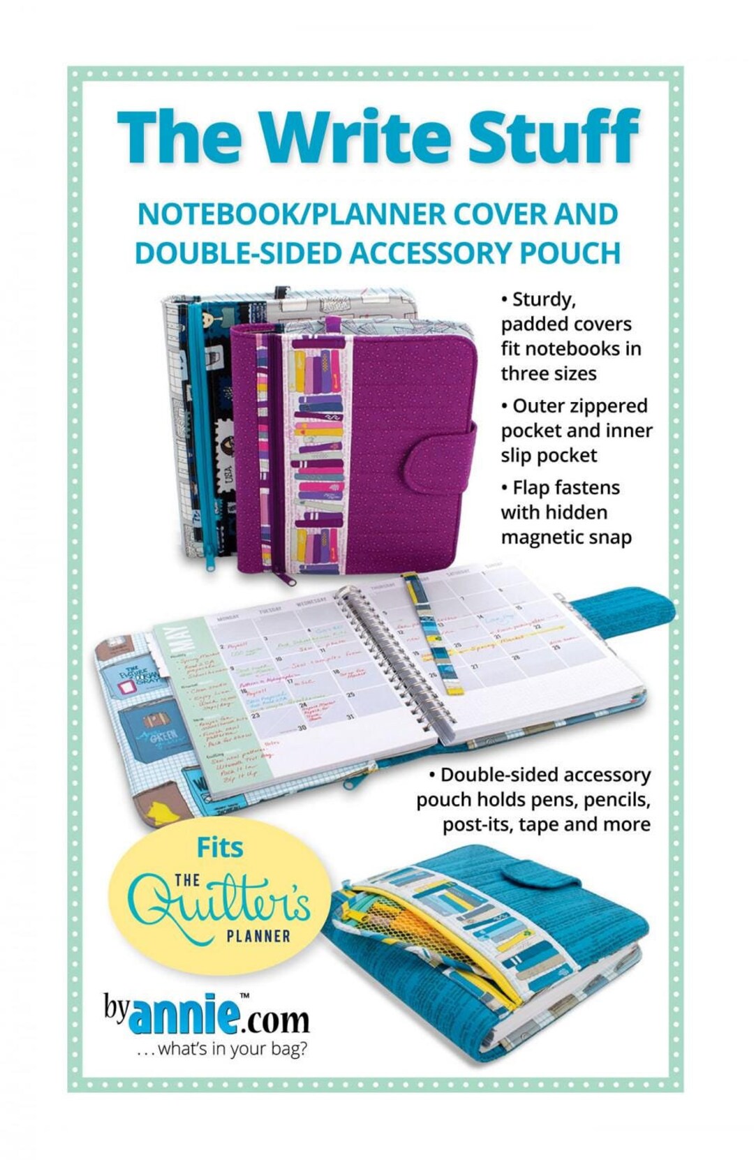 Write Stuff Sewing and Crafting Pattern From Byannie BRAND NEW, Please ...