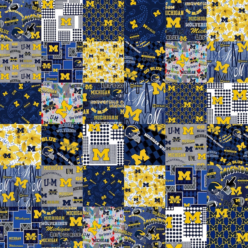U of M Fabric - Etsy