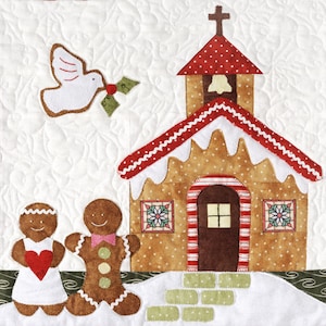Gingerbread Village Complete Quilting and Applique Pattern Set From ...