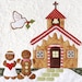 Gingerbread Village Complete Quilting and Applique Pattern Set From ...