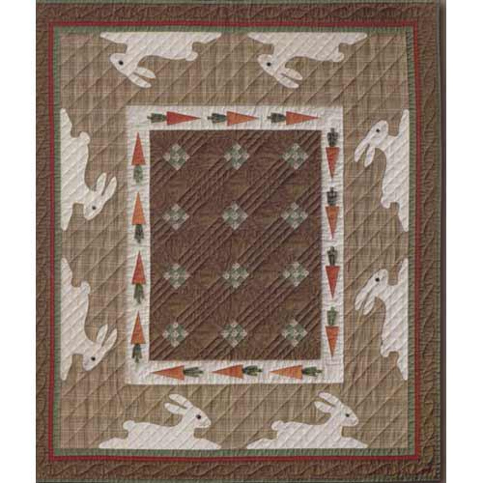 Pet Rabbits Quilt Quilting Pattern, From the City Stitcher BRAND NEW ...