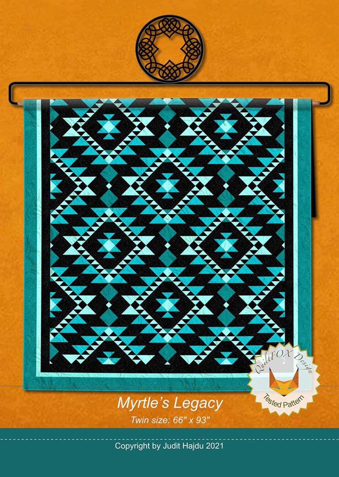 Myrtle's Legacy Quilt Quilting Pattern, From Quiltfox Designs BRAND NEW ...