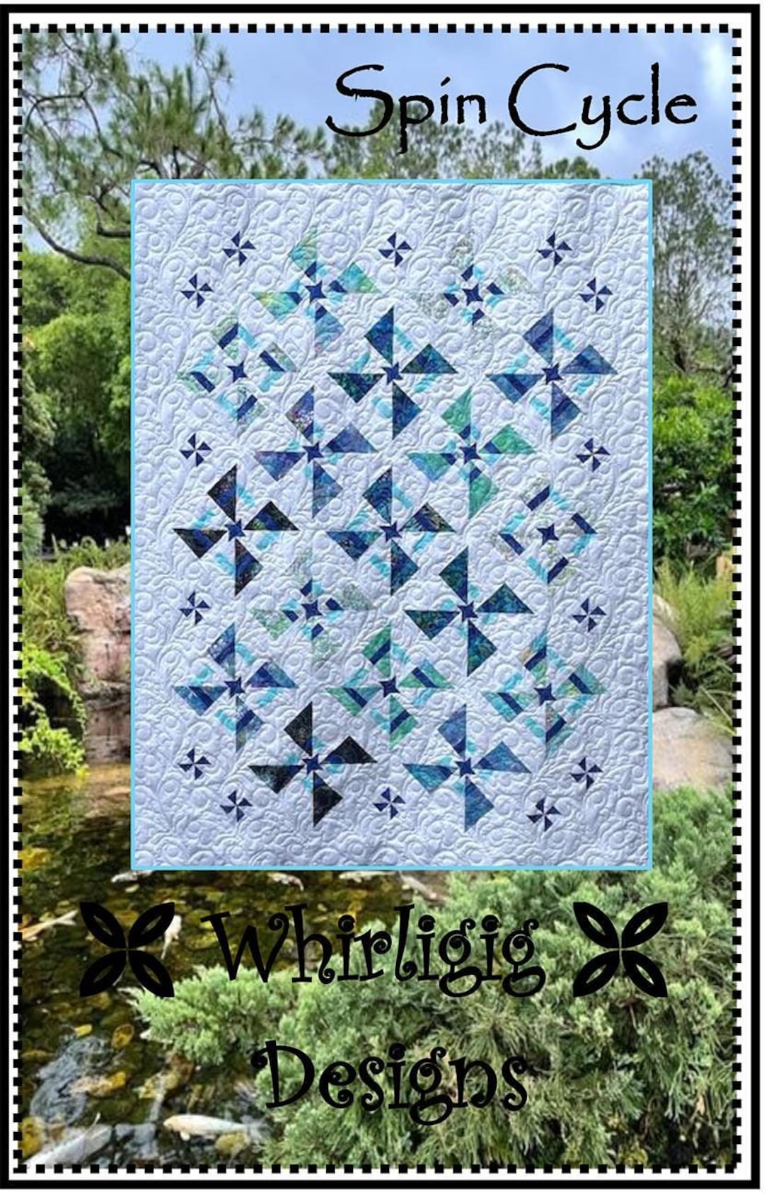 Spin Cycle Quilt Quilting Pattern, From Whirligig Designs BRAND NEW, Please See Item Description ...