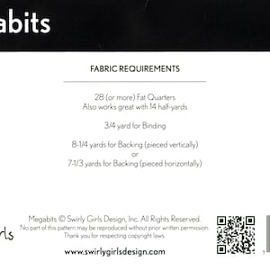 Megabits Quilt Quilting Pattern, From Swirly Girls Design BRAND NEW ...