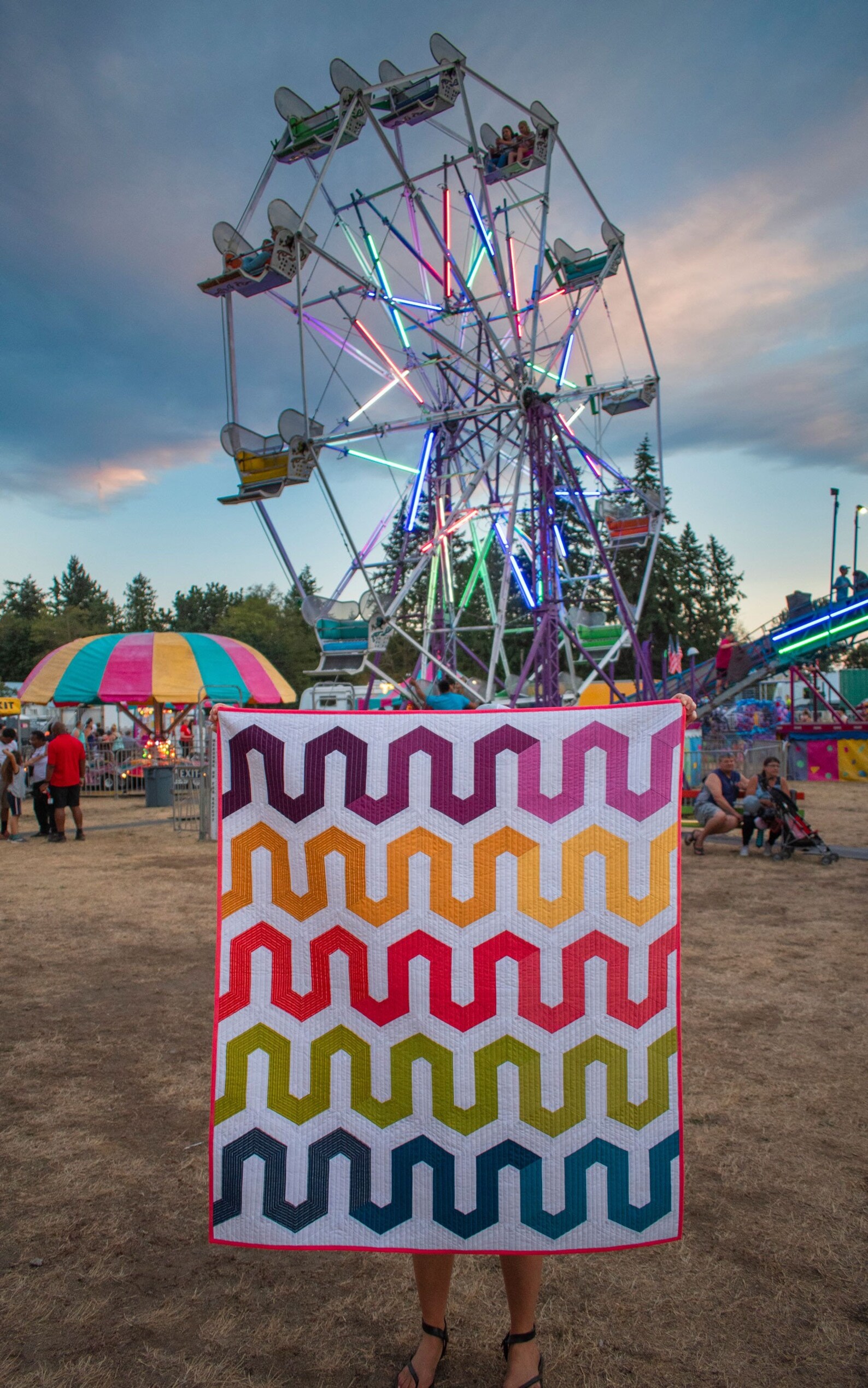 Rock N Roller Coaster Quilt Pattern From Krista Moser the - Etsy