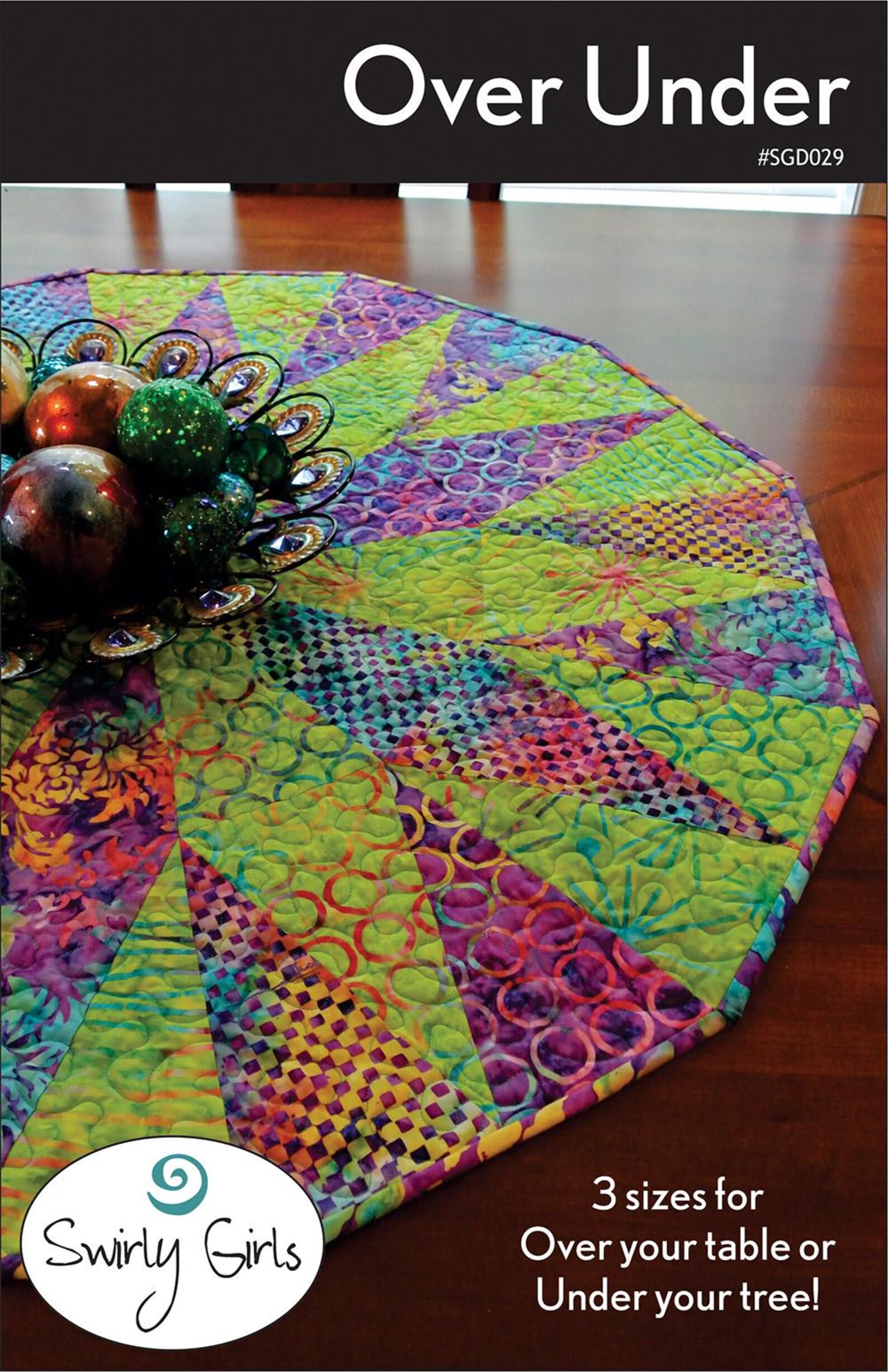Over Under Table Topper Quilting Pattern, From Swirly Girls Design ...