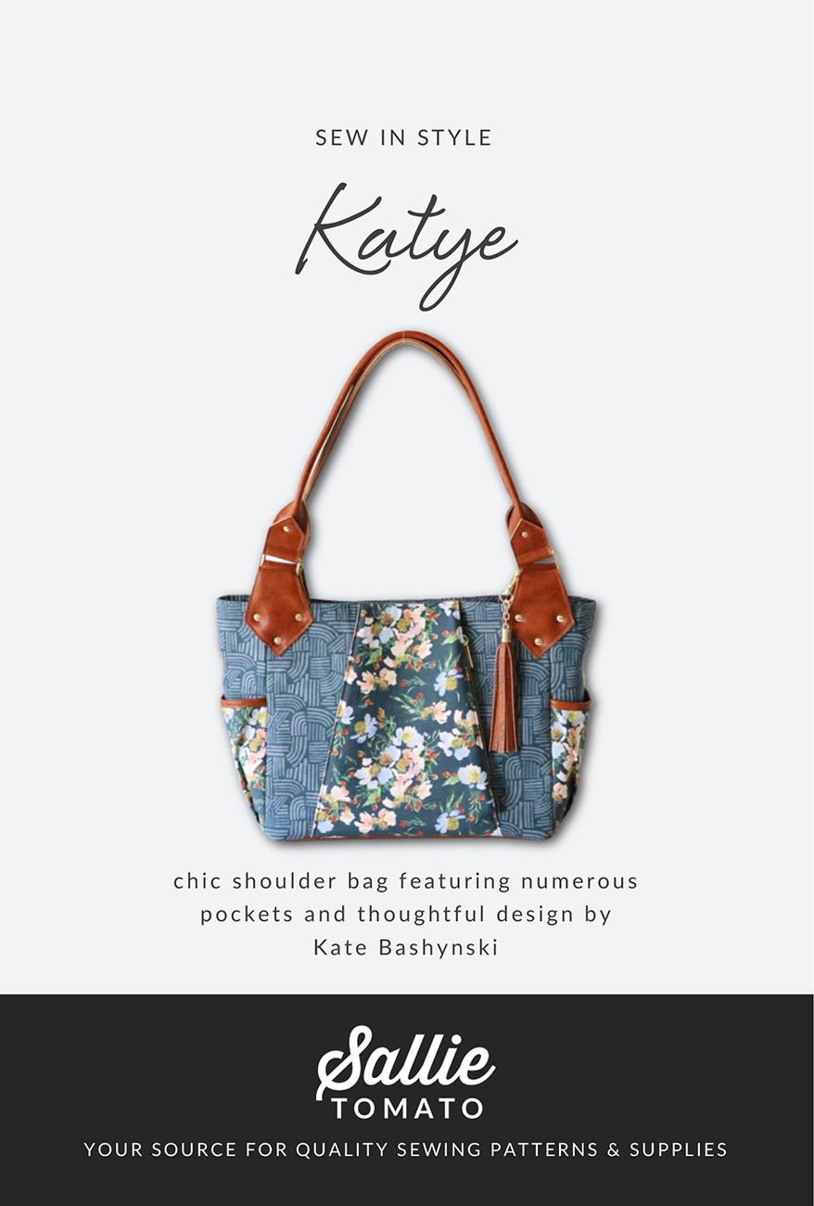 Katye Bag Sewing Pattern From Sallie Tomato BRAND NEW, Please See Item ...
