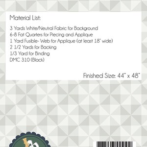 Twitter Quilt Applique Quilting Pattern From Meags and Me BRAND NEW ...