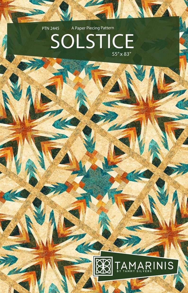 Solstice Quilt Quilting Pattern, From Tamarinis Patterns BRAND NEW ...