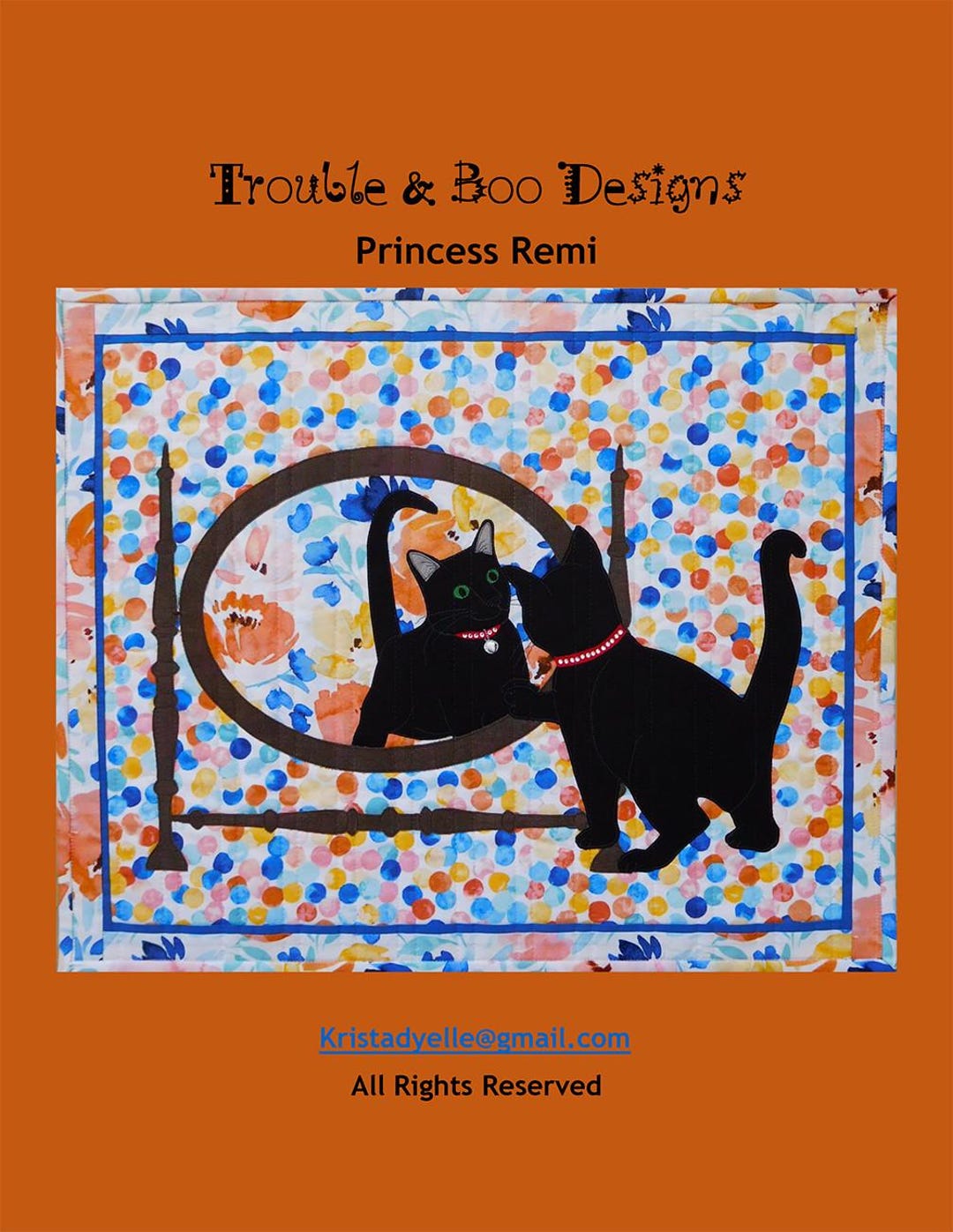 Princess Remi Quilt Quilting Pattern From Trouble and Boo Designs BRAND ...