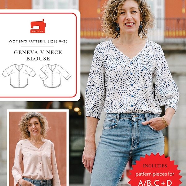 Skirt Blouse Pattern - Etsy