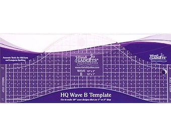 Wave Quilting Ruler - Etsy