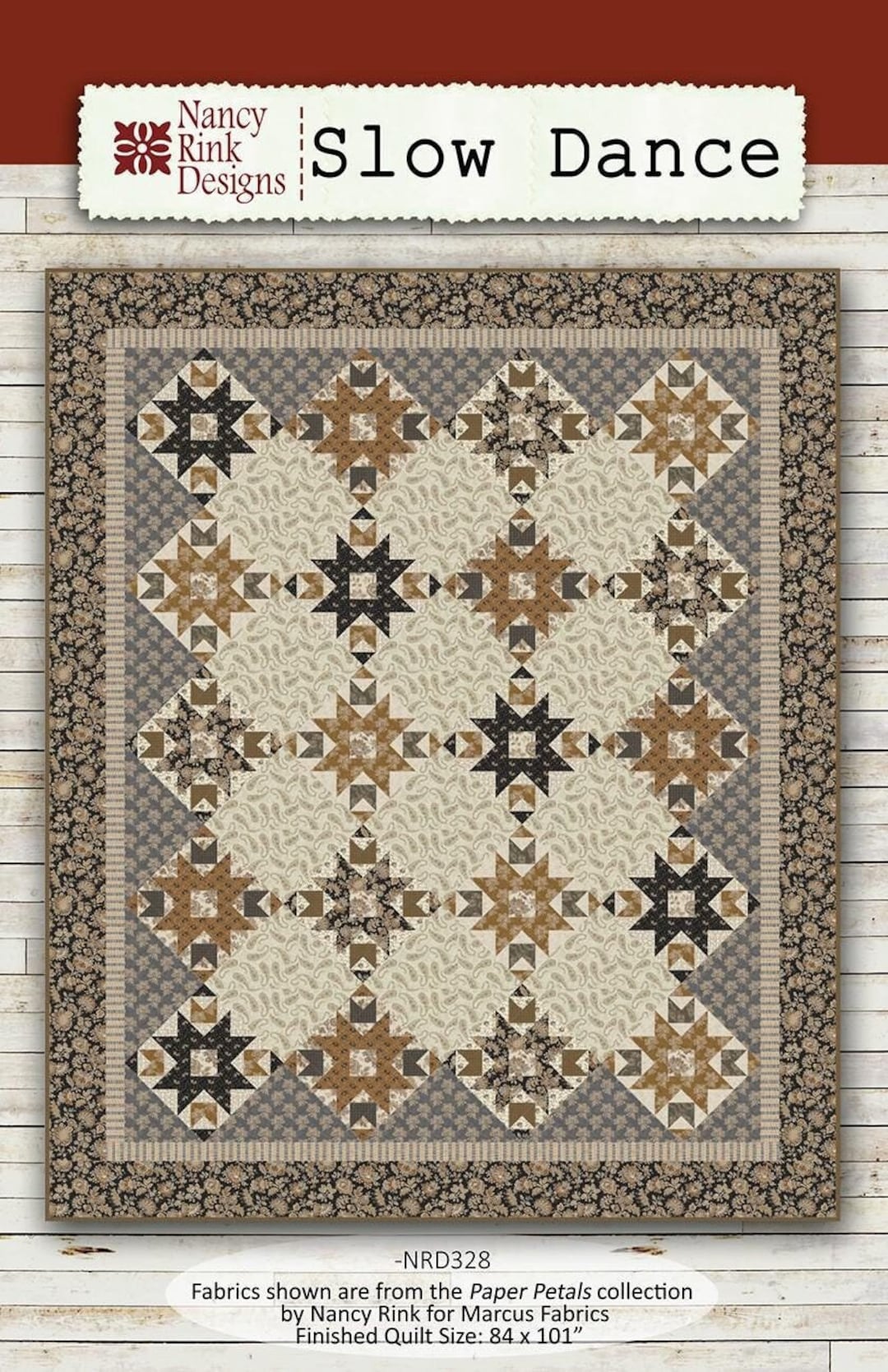 Slow Dance Quilt Quilting Pattern From Nancy Rink Designs BRAND NEW ...