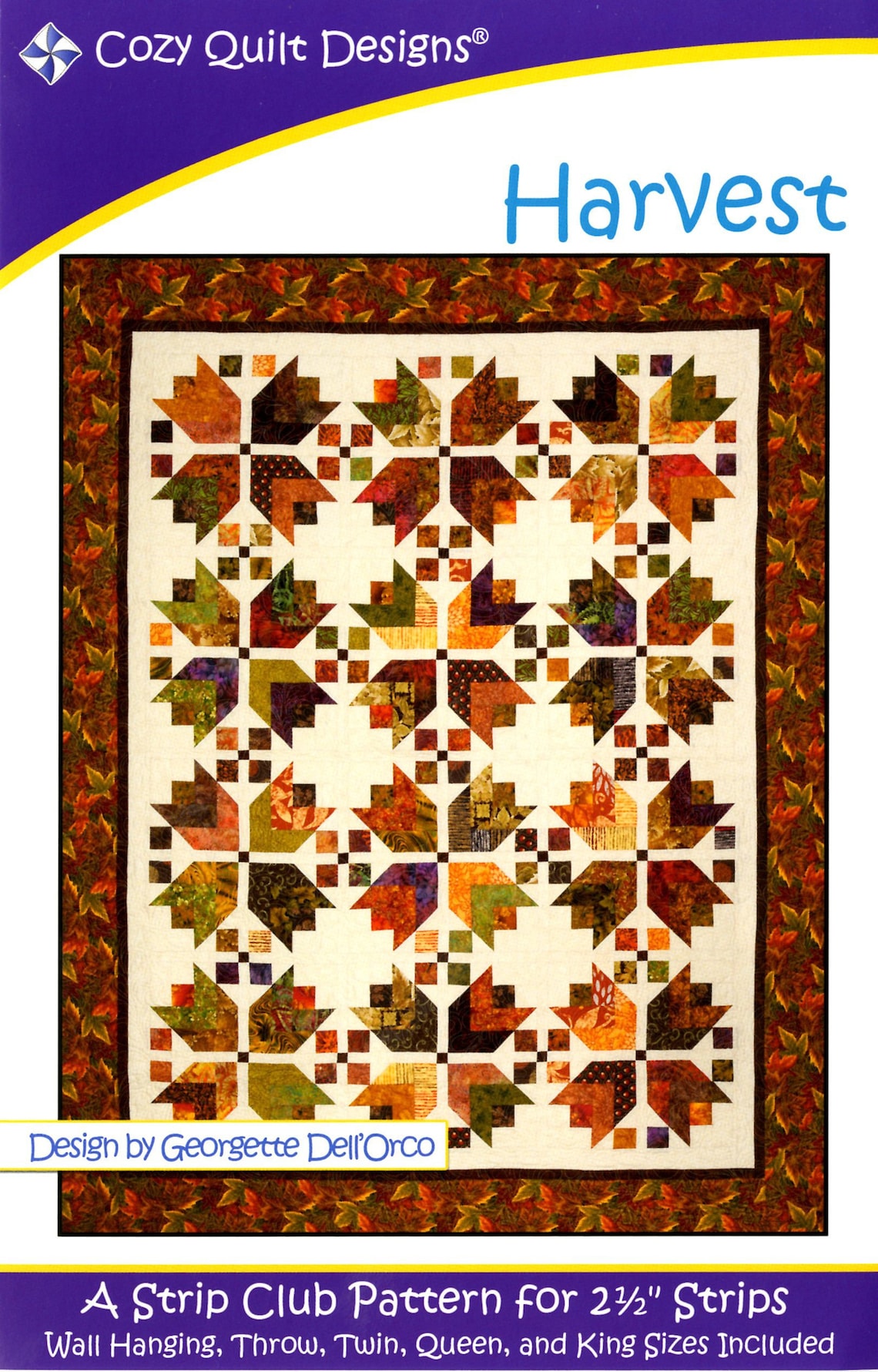 Harvest Quilt Quilting Pattern From Cozy Quilt Designs BRAND NEW, Please See Description and ...