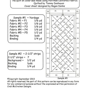 Leftover Biscuits Table Runner Quilting Pattern From Cindi Mccracken ...