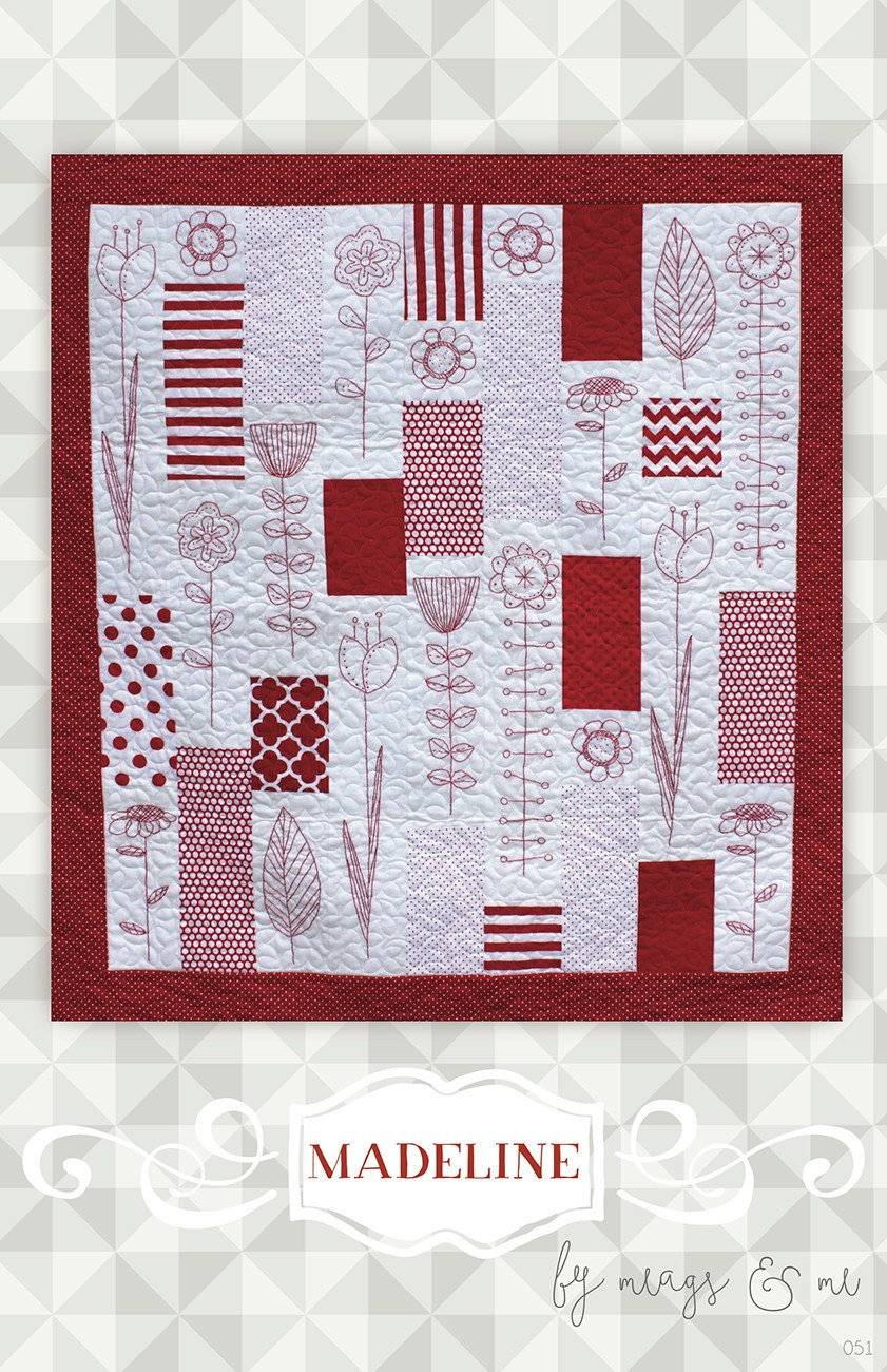 Madeline Quilt Applique Quilting Pattern From Meags and Me BRAND NEW ...