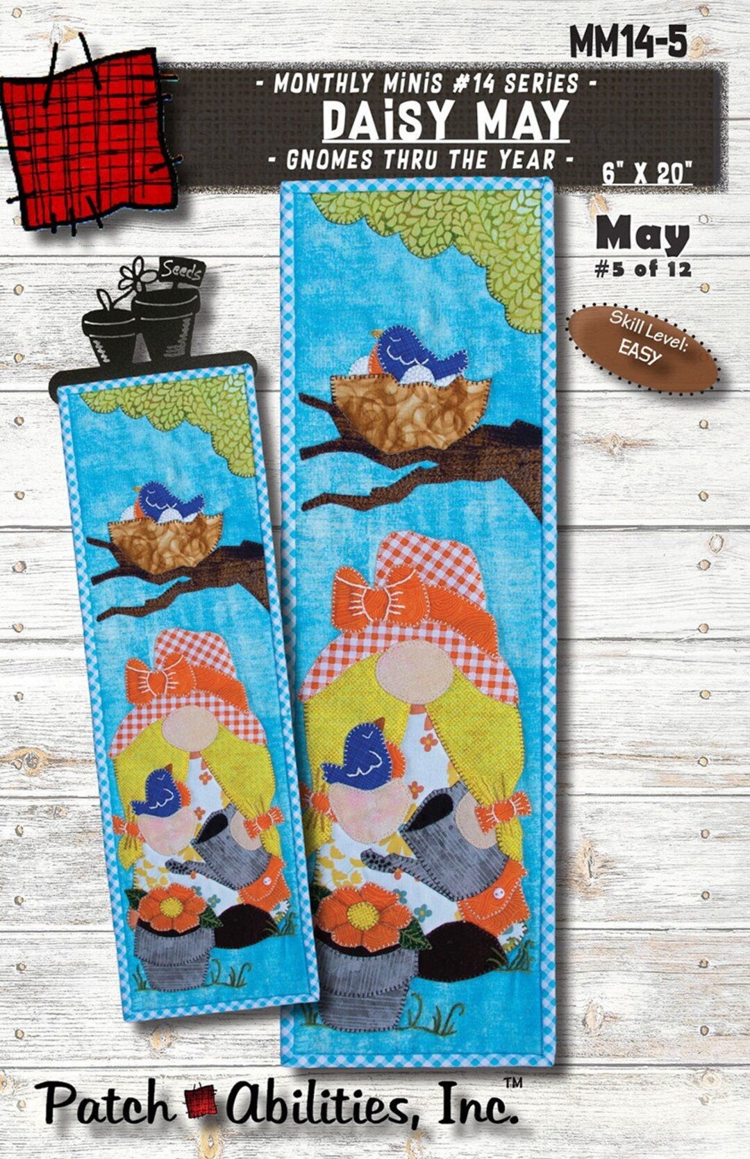 Daisy May Wall Hanging Pattern From Patch Abilities Patterns BRAND NEW ...