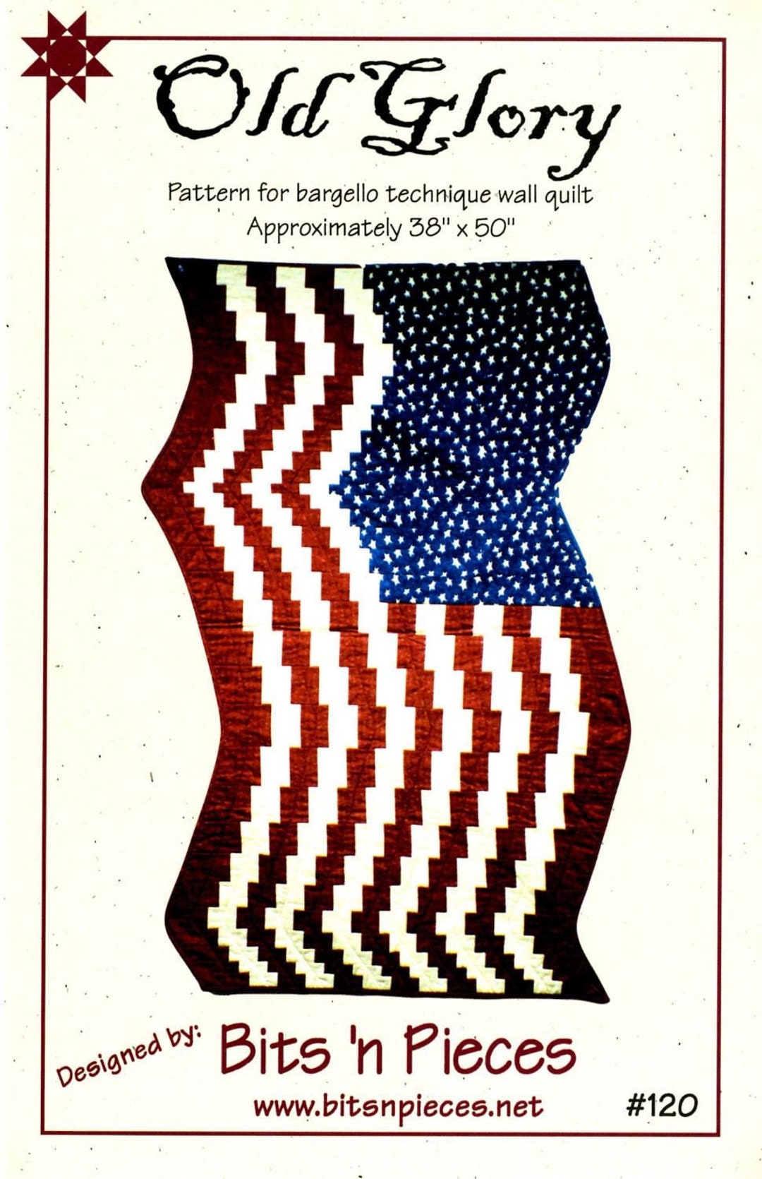 Old Glory Quilt Quilting Pattern, From Bits 'N Pieces BRAND NEW, Please See Description and ...