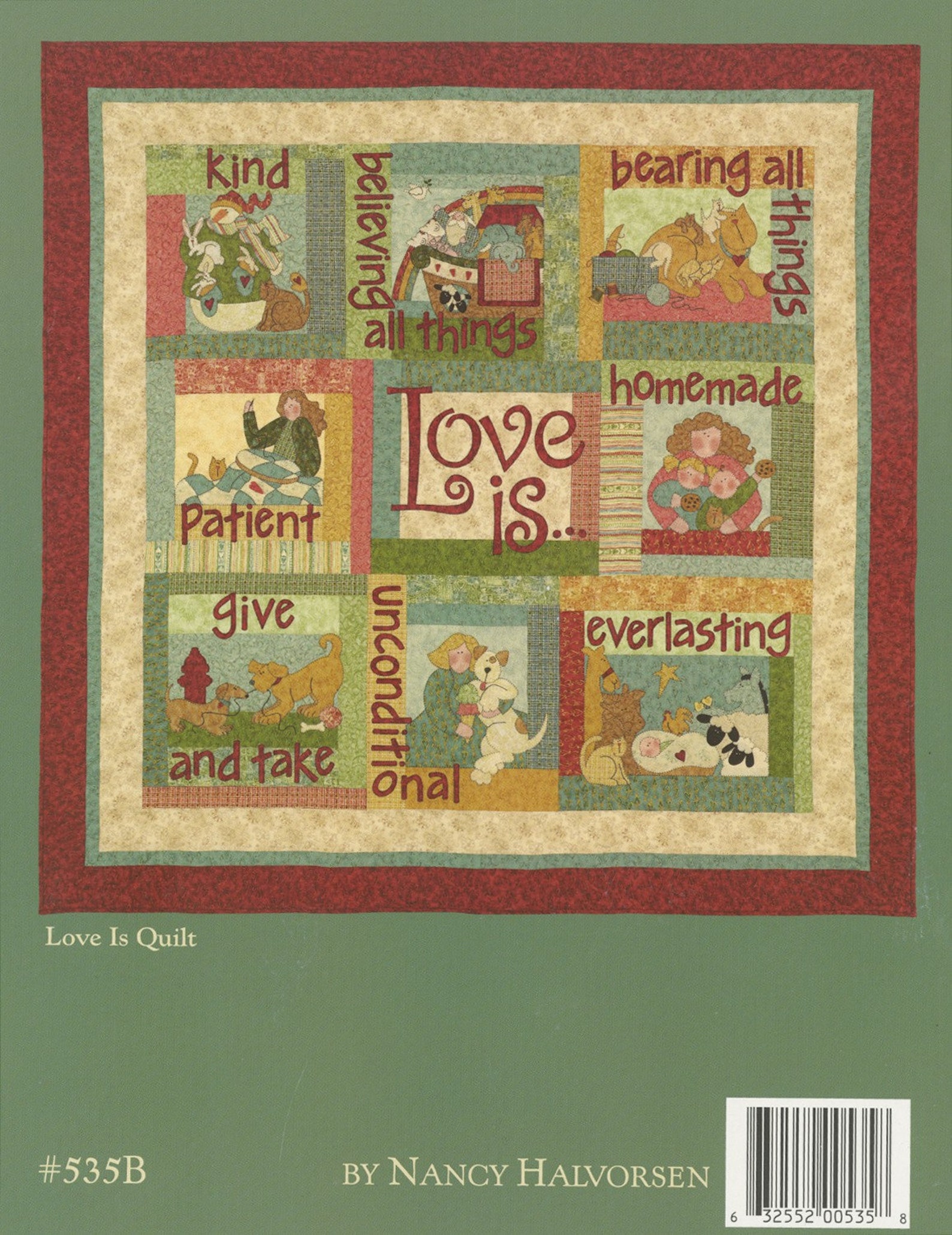 Love is Softcover Book of Quilting and Sewing Patterns, From Art to ...