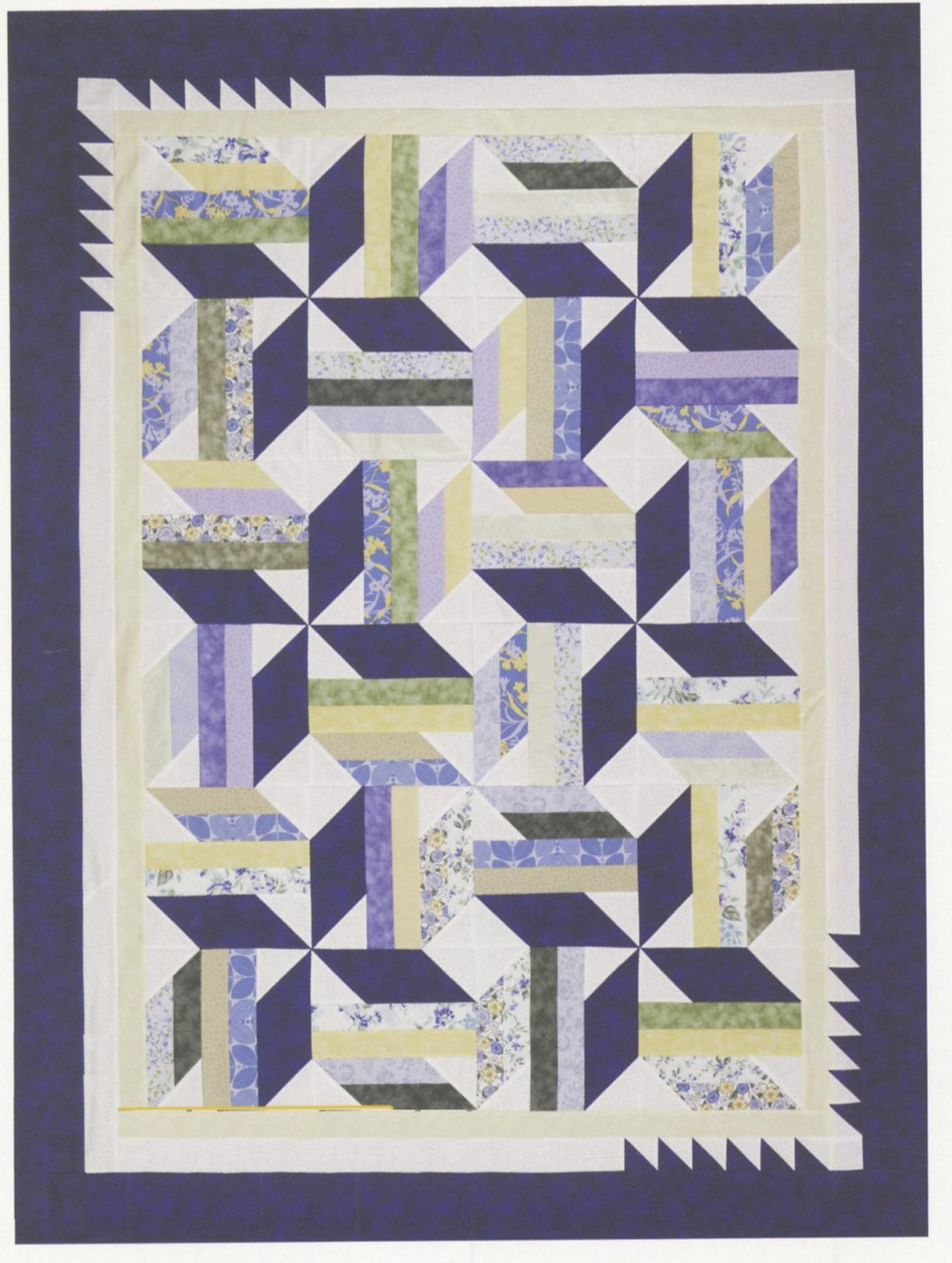 Twirling Quilt Quilting Pattern From Cozy Quilt Designs BRAND - Etsy