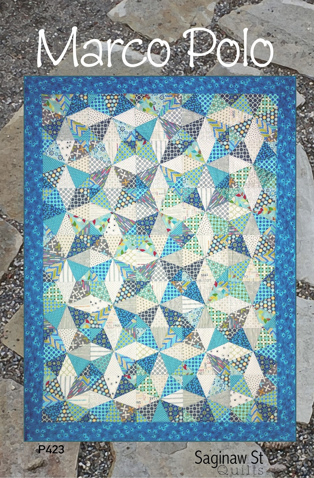 Marco Polo Quilt Quilting Pattern, From Saginaw Street Quilts BRAND NEW ...