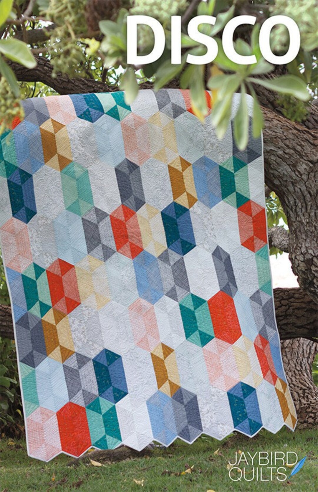Disco Pieced Quilt Quilting Pattern From Jaybird Quilts BRAND NEW ...