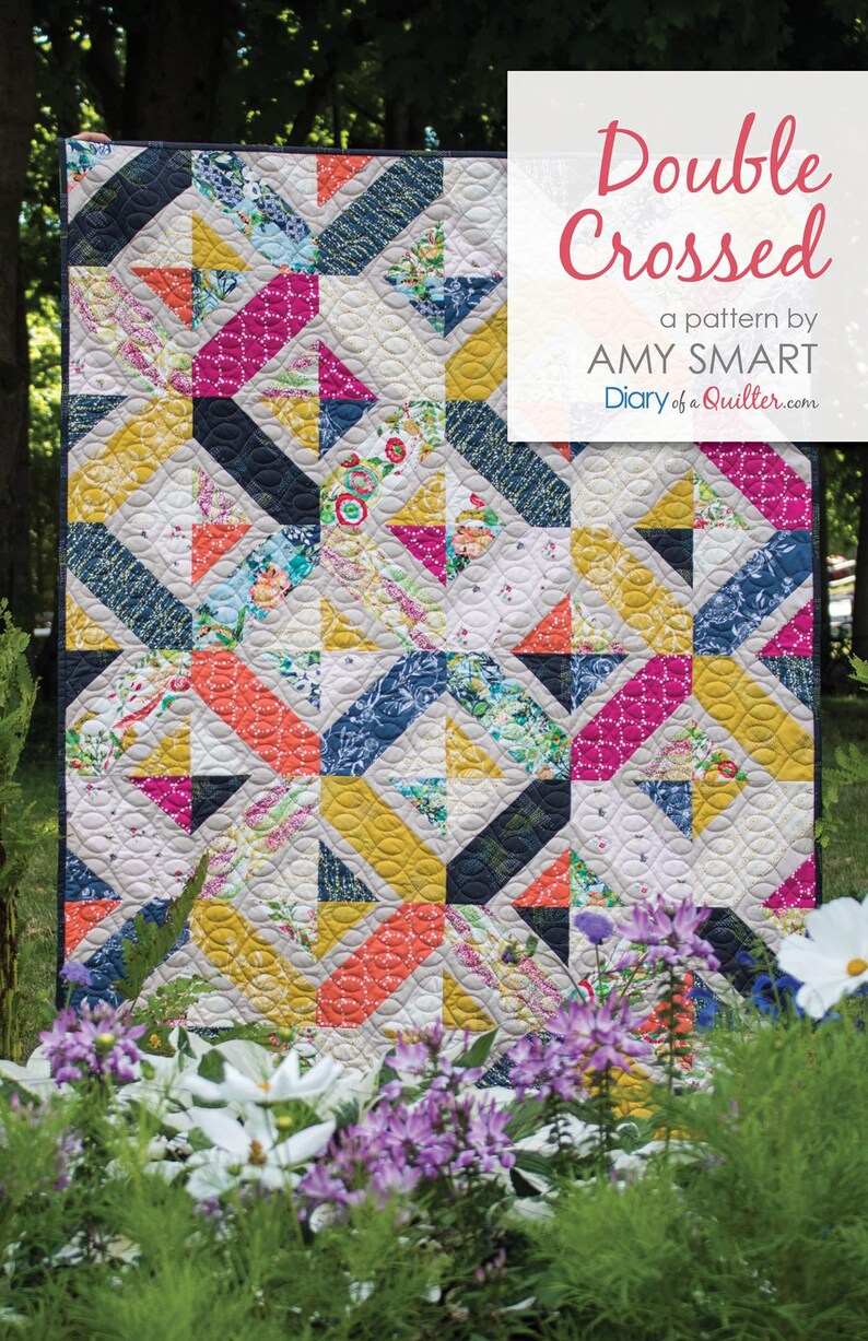 Double Crossed Quilt Quilting Pattern From Amy Smart Diary of a Quilter ...