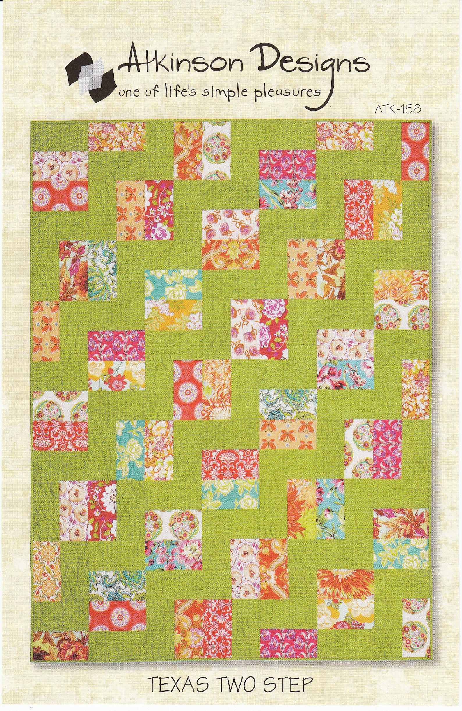 Texas Two Step Quilt Quilting Pattern From Atkinson Designs - Etsy