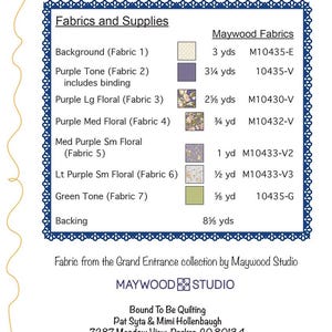 Central Boulevard Quilt Pattern, From Bound to Be Quilting BRAND NEW ...