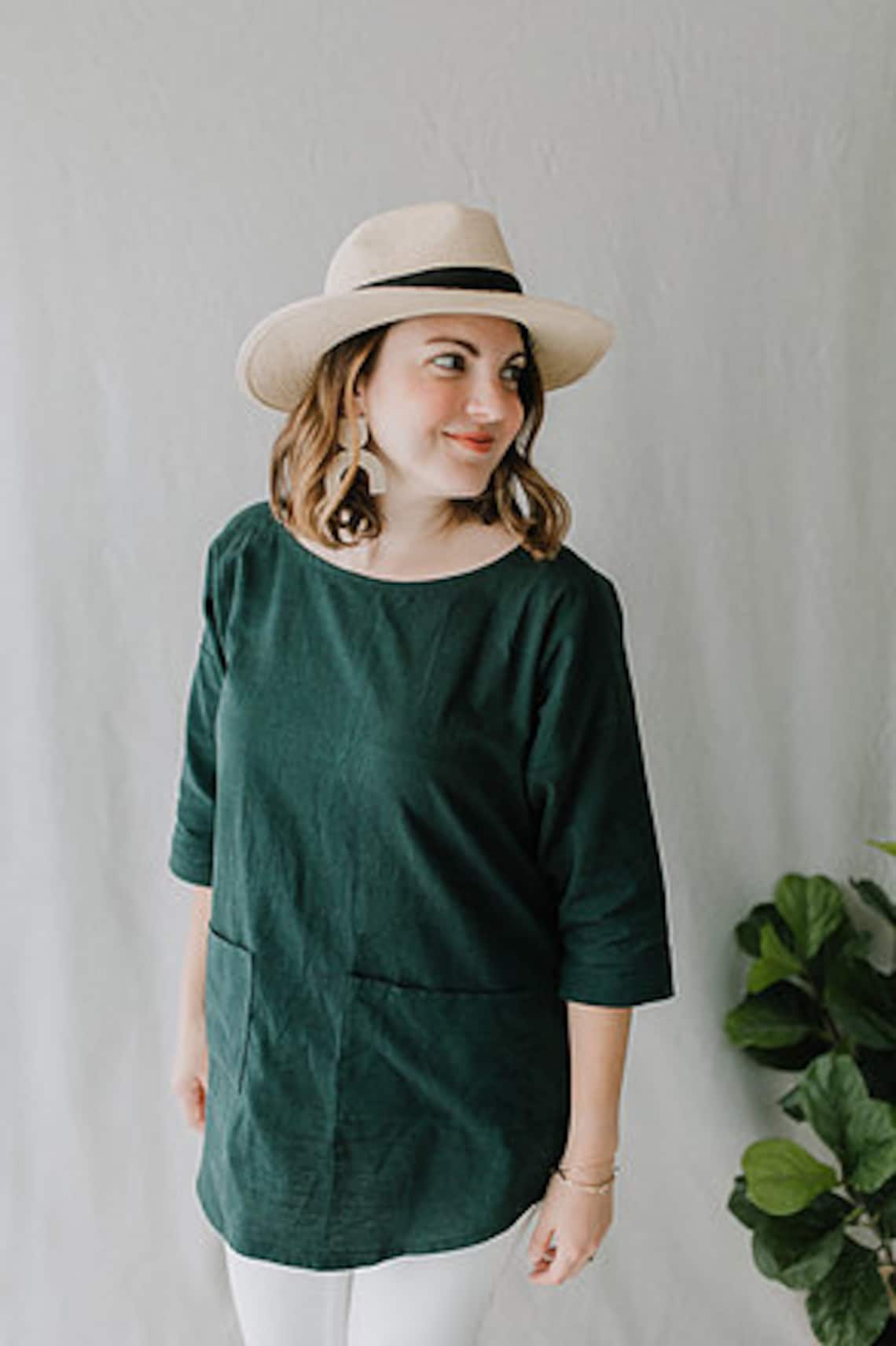 The Bondi Top Blouse Expansion Pack Sewing Pattern From Sew - Etsy