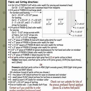 Let It Snow Sewing and Embroidery Pattern From All Through the Night ...