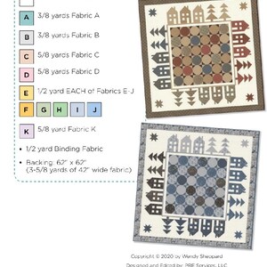 Hamlet Quilt Quilting Pattern, From Wendy Sheppard Patterns NEW, Please See Description and ...