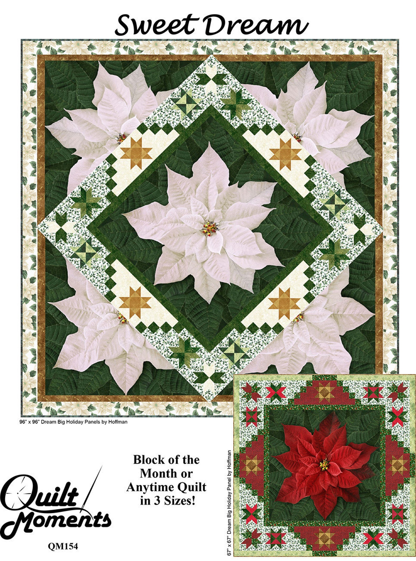 Sweet Dream Quilt Quilting Pattern, From Quilt Moments BRAND NEW ...
