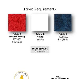 American Hero Quilt Quilting Pattern, From Needle in A Hayes Stack ...