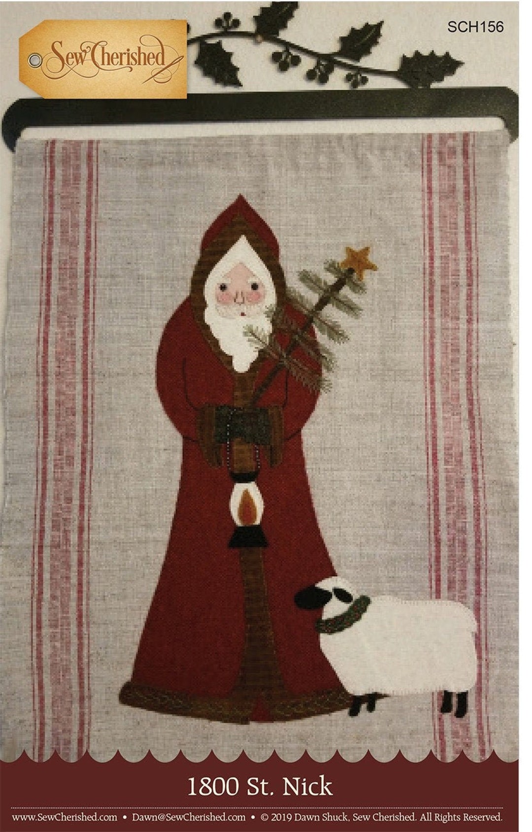 1800 St. Nick Wool Sewing Pattern From Sew Cherished Designs BRAND NEW ...
