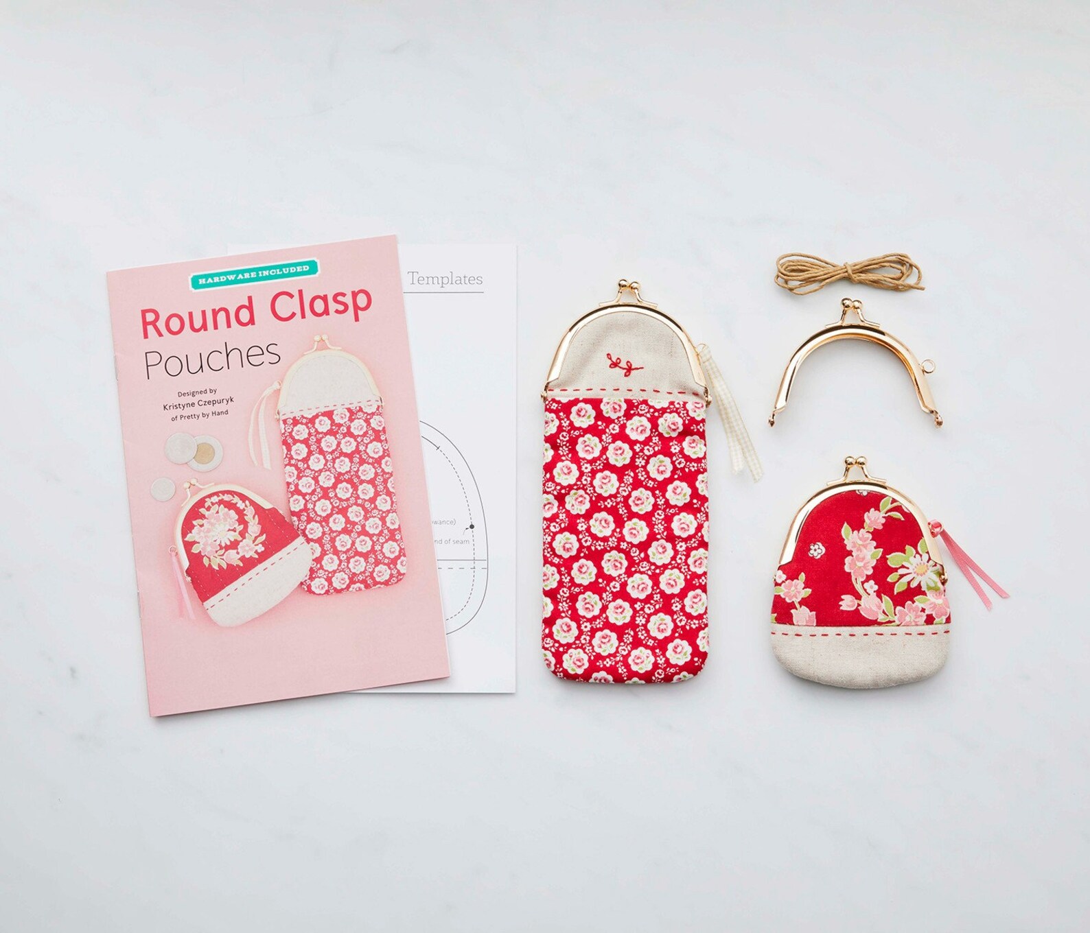 Round Clasp Pouches Kit Sewing Pattern From Zakka Workshop BRAND NEW ...