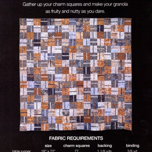 Blueberry Granola Quilt, A Quilting Pattern From Madison Cottage Design ...