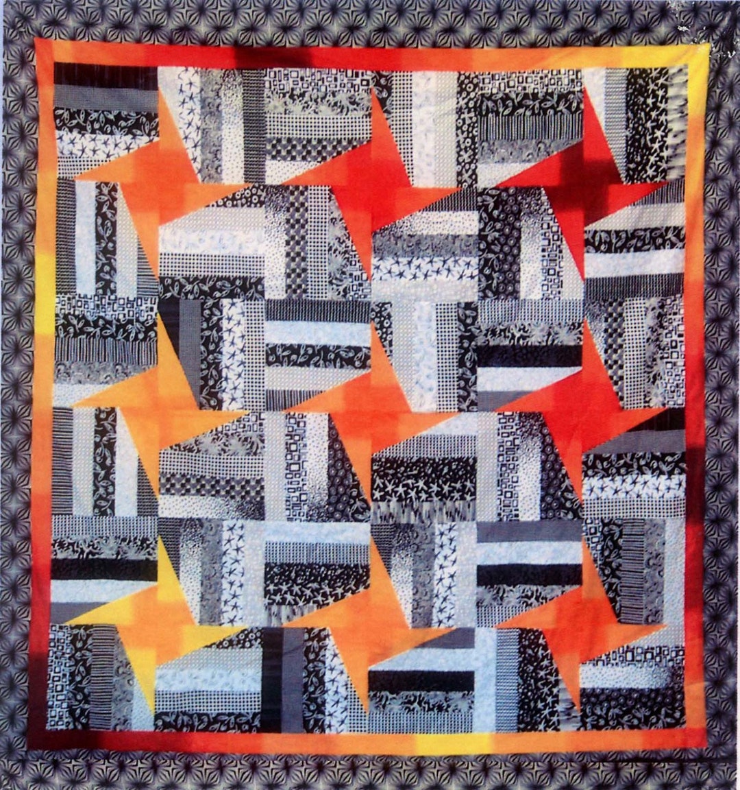 Dancing Stars Quilt Quilting and Sewing Pattern From Cozy - Etsy