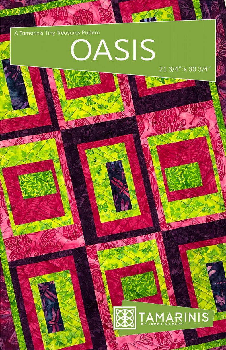 Oasis Quilt Quilting Pattern, From Tamarinis Patterns BRAND NEW, Please ...