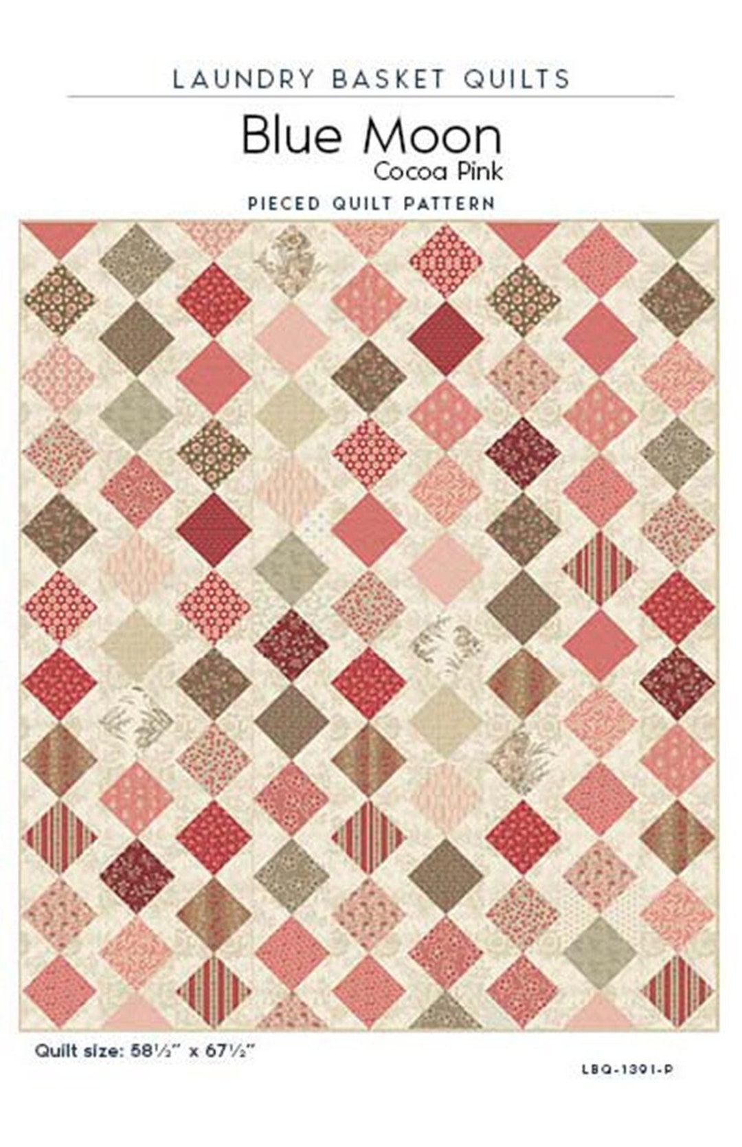 Blue Moon Quilt Quilting Pattern From Laundry Basket Quilts BRAND NEW ...