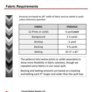 Rush Quilt Quilting Pattern, From Canuck Quilter Designs BRAND NEW ...