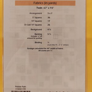 Pebble Path Quilt Quilting Pattern, From Cozy Quilt Designs NEW, Please ...