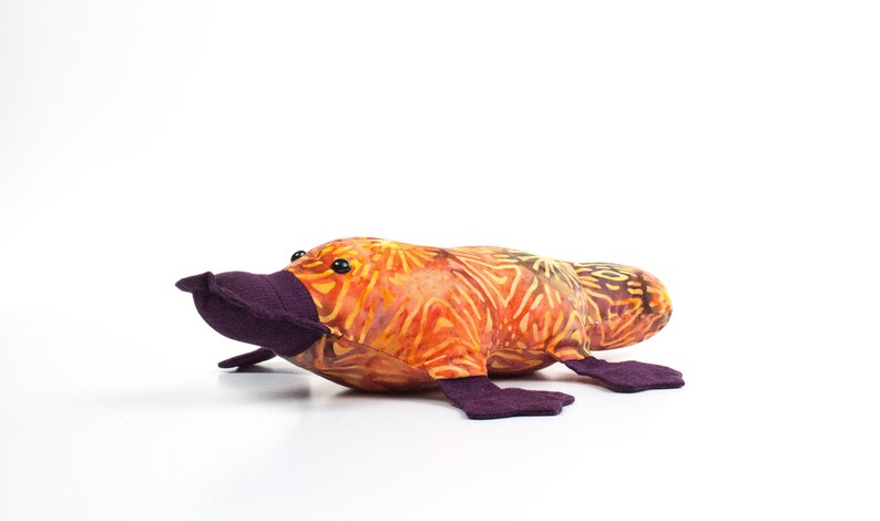 Plattie Platypus Plush Toy Sewing Pattern From Funky Friends - Etsy